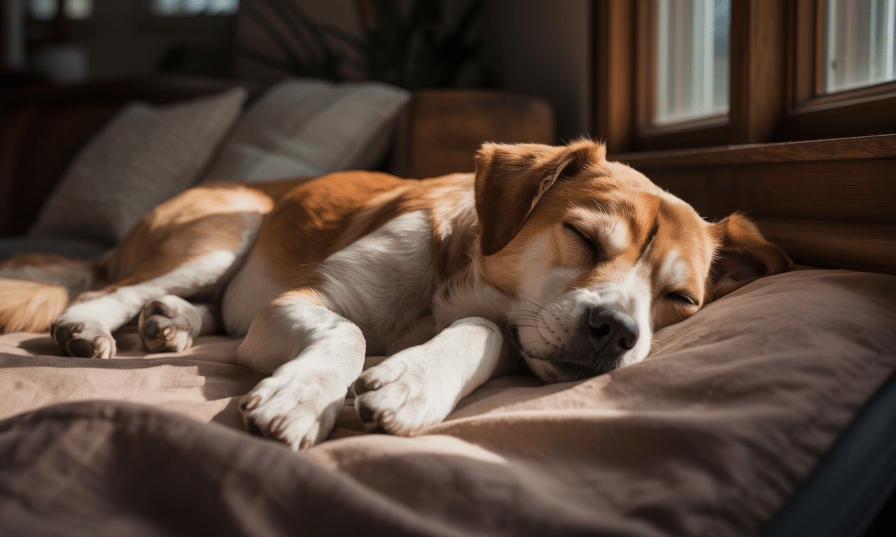 Mon chien dort beaucoup plus ces derniers temps est-ce normal - Comment ...